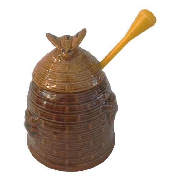 Dining | 197s Ceramic Beehive Honey Pot | Poshmark